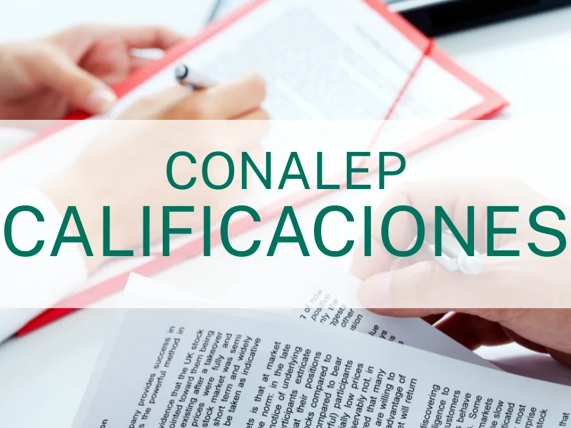 Calificaciones Conalep - Portal Conalep